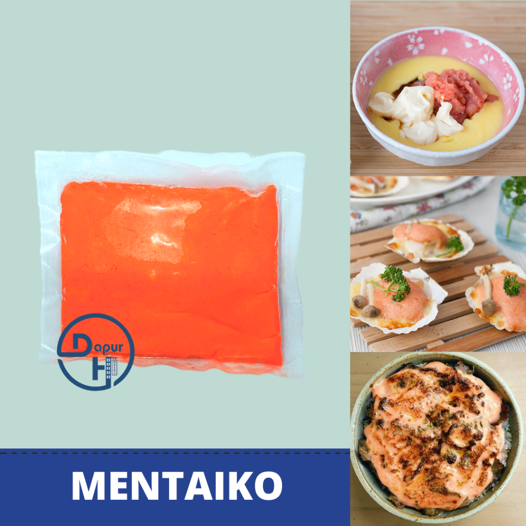Jual MENTAIKO Myeongnan Telur Ikan Mentai Berbumbu 100 g │ Korean ...