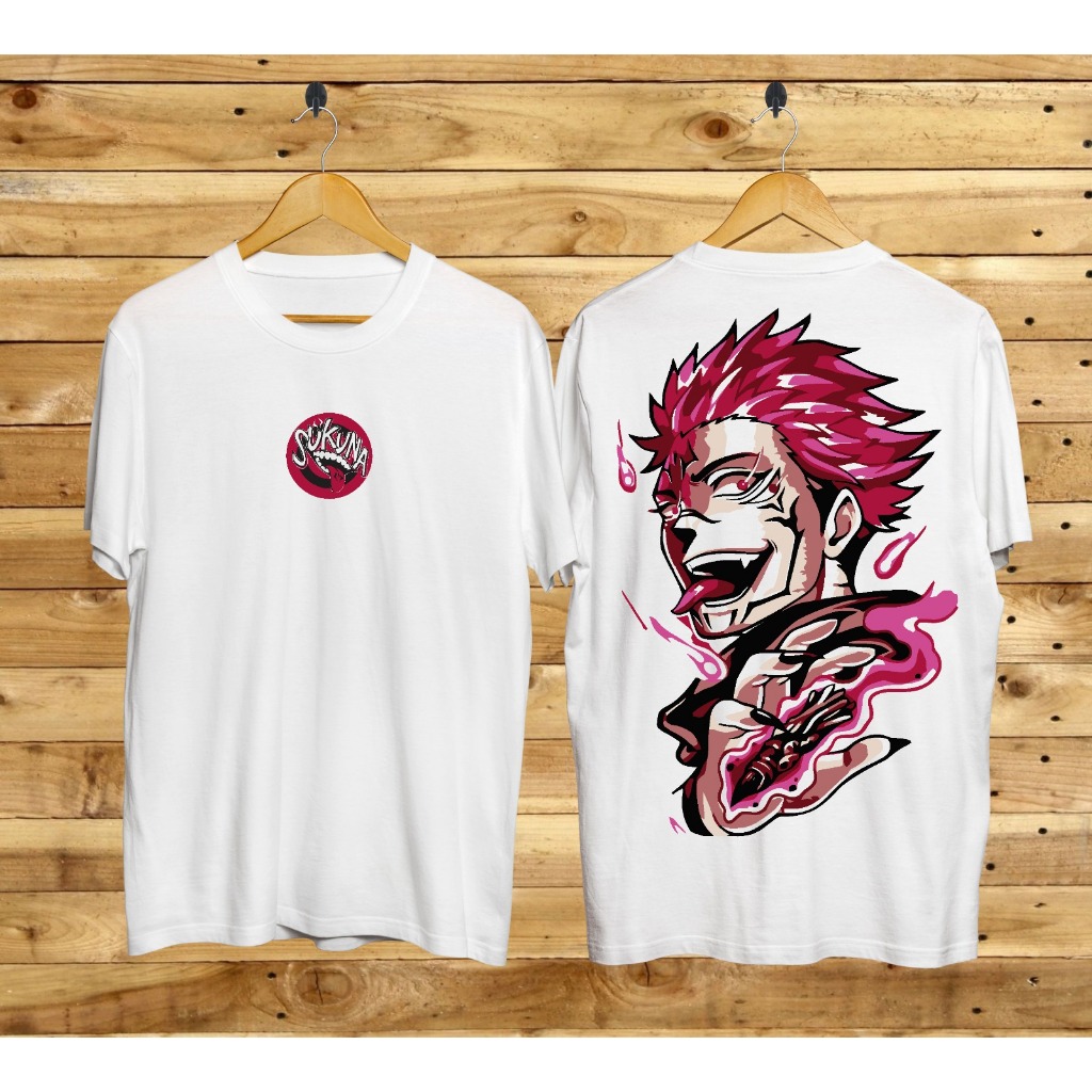 Jual Baju kaos pria distro motif terbaru Gojo Satoru x Yuji Itadori x ...