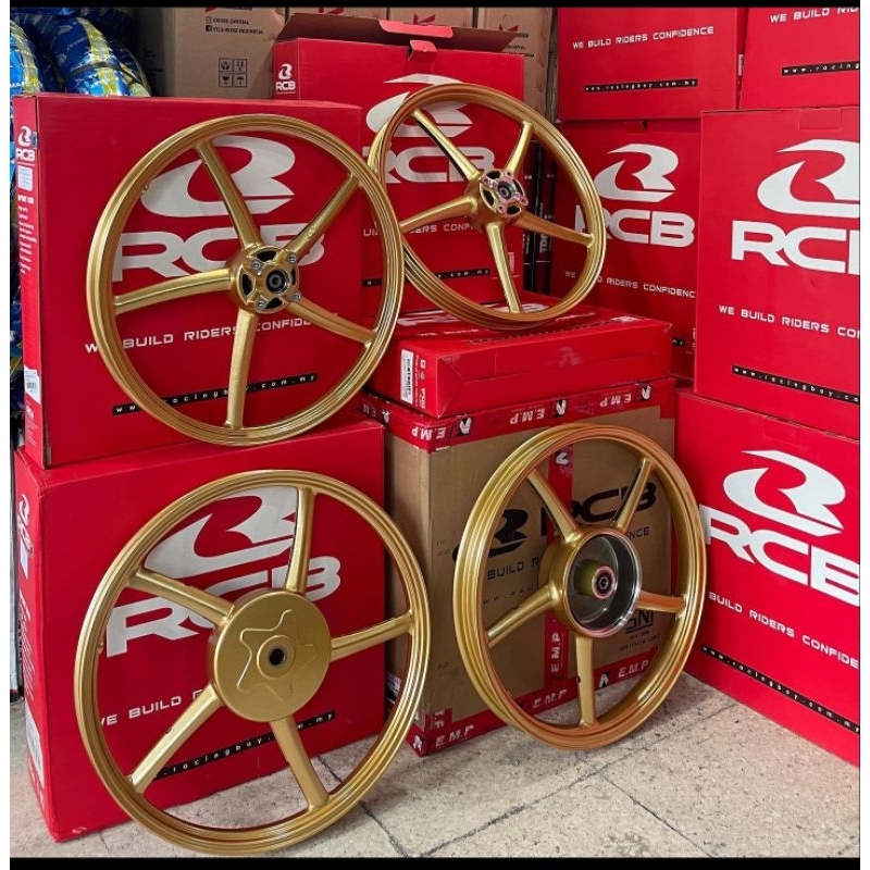Jual VELG PELEK RCB RACING ORIGINAL UKURAN RING 17 LEBAR 120MM | Shopee ...
