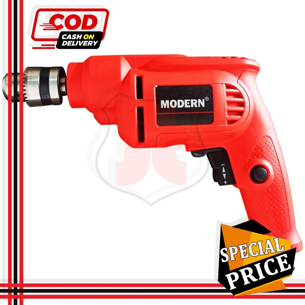 Jual Modern Electrik Drill M2100C Mesin Bor Tangan Listrik 10mm Bisa ...