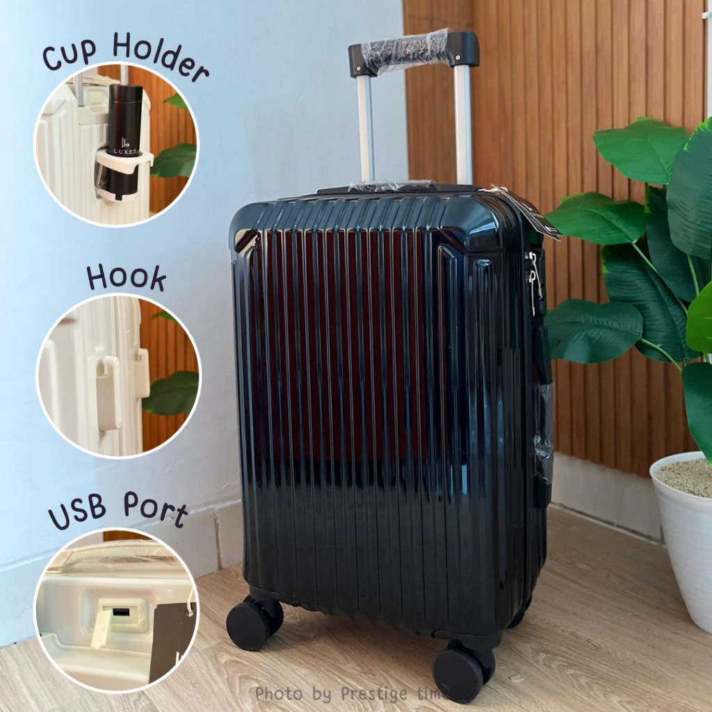 Jual Koper Kabin Cabin Bagasi 20 24 Inch Luxes Castle Venus Candy Warna ...