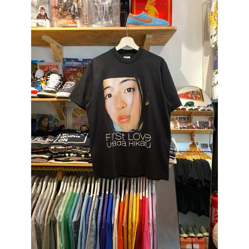 Jual UTADA HIKARU - FIRST LOVE TSHIRT BLACK | Shopee Indonesia