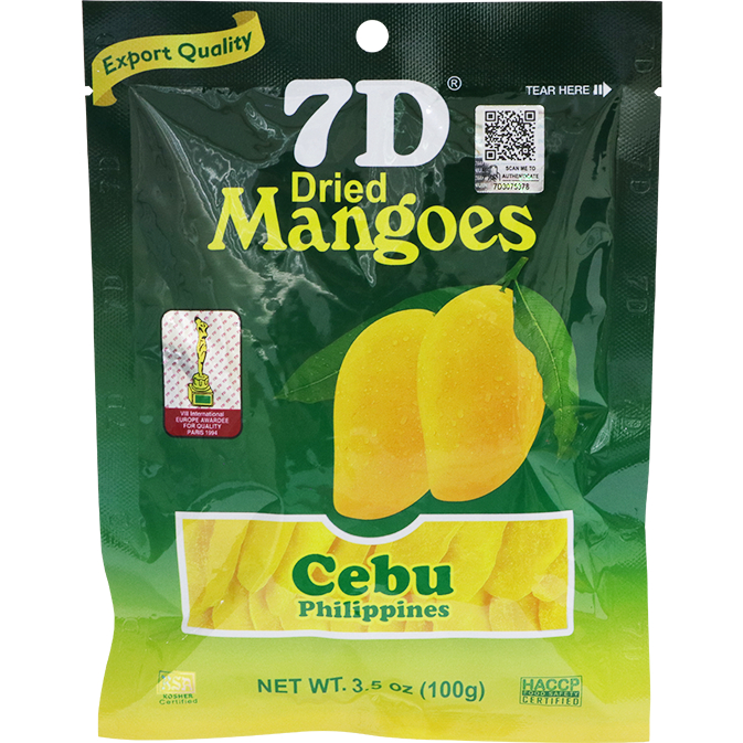 Jual 7D Dried Mango Cebu Filipina Philippines size 100gr | Shopee Indonesia