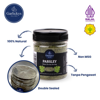Jual GARLICKYS Daun Parsley Kering Bubuk MPASI Flakes Premium Quality ...