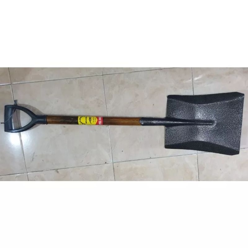 Jual Sekop tanah,sekop pasir gagang kayu crocodile asli | Shopee Indonesia