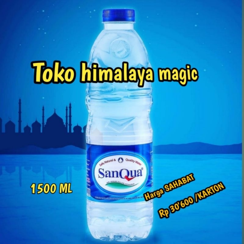 Jual SanQua. Kemasan botol 1500 ML | Shopee Indonesia