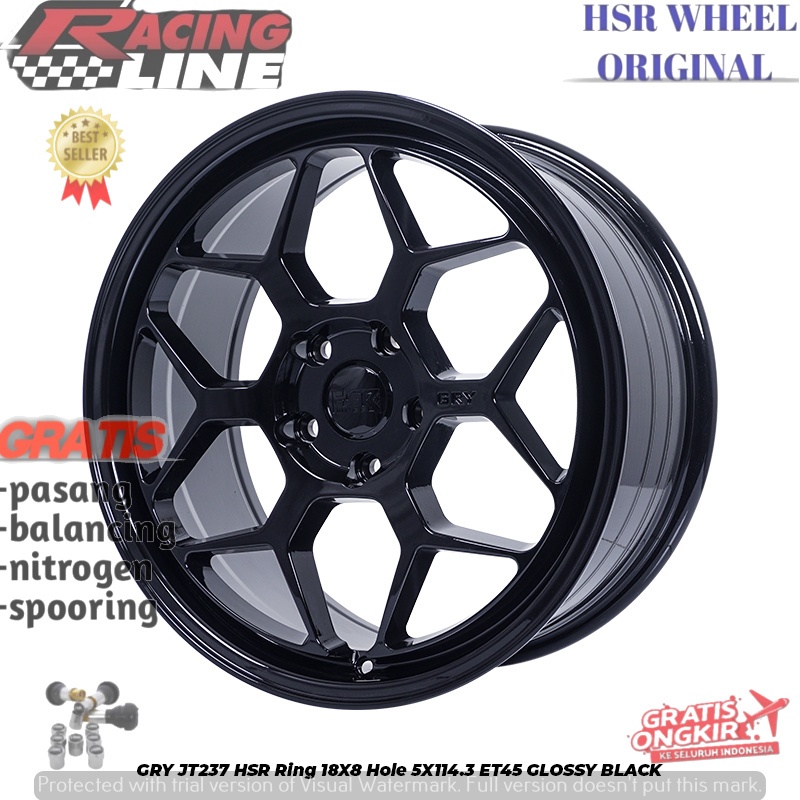 Jual Velg Mobil Racing Ring 18 Untul Velfire Captiva Lexus Noah Silvia ...