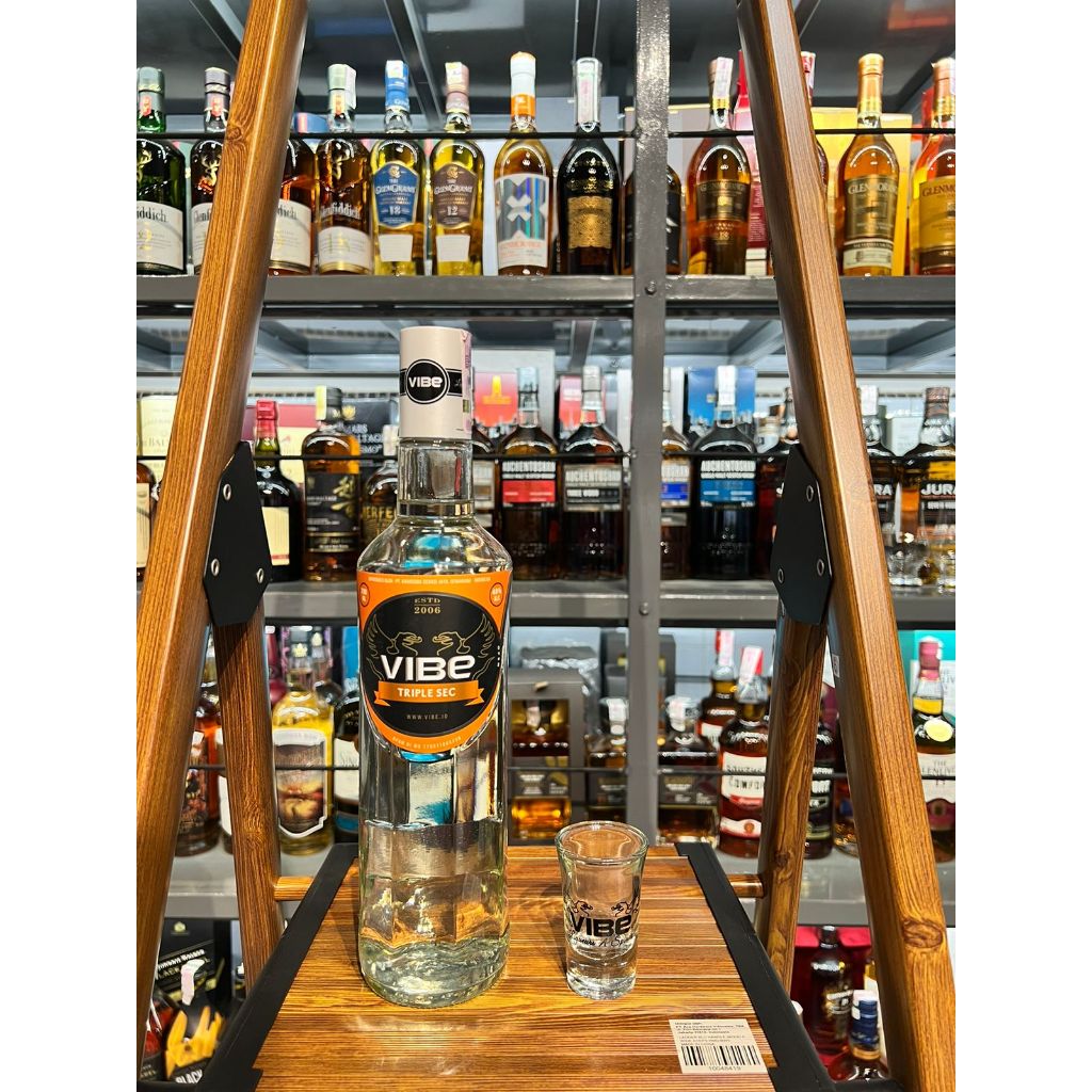 Jual VIBE TRIPLE SEC 700 ML FREE SLOKI | Shopee Indonesia