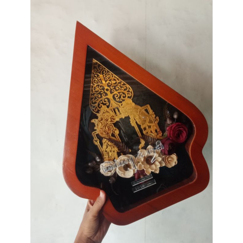 Jual Mahar Wayang gunungan | frame pigura | Mahar Rustic | Shopee Indonesia