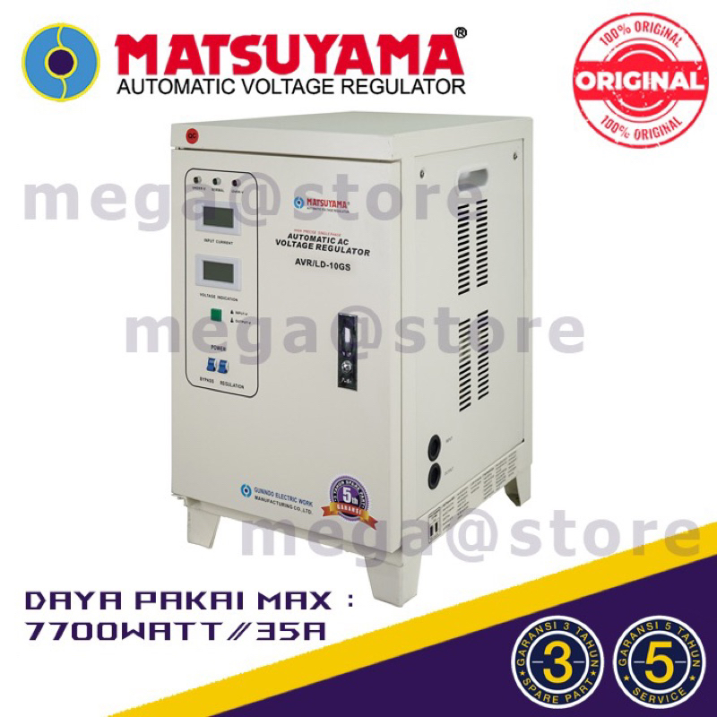 Jual Stabilizer “Matsuyama” 10 Kva | Shopee Indonesia