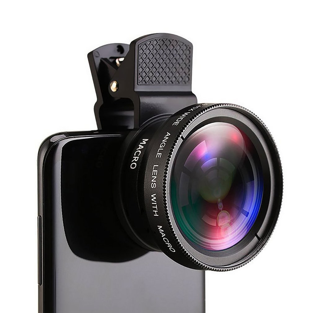 Jual Lensa Fotografi Super Wide Angle Lens 0.45X + Macro Smartphone ...