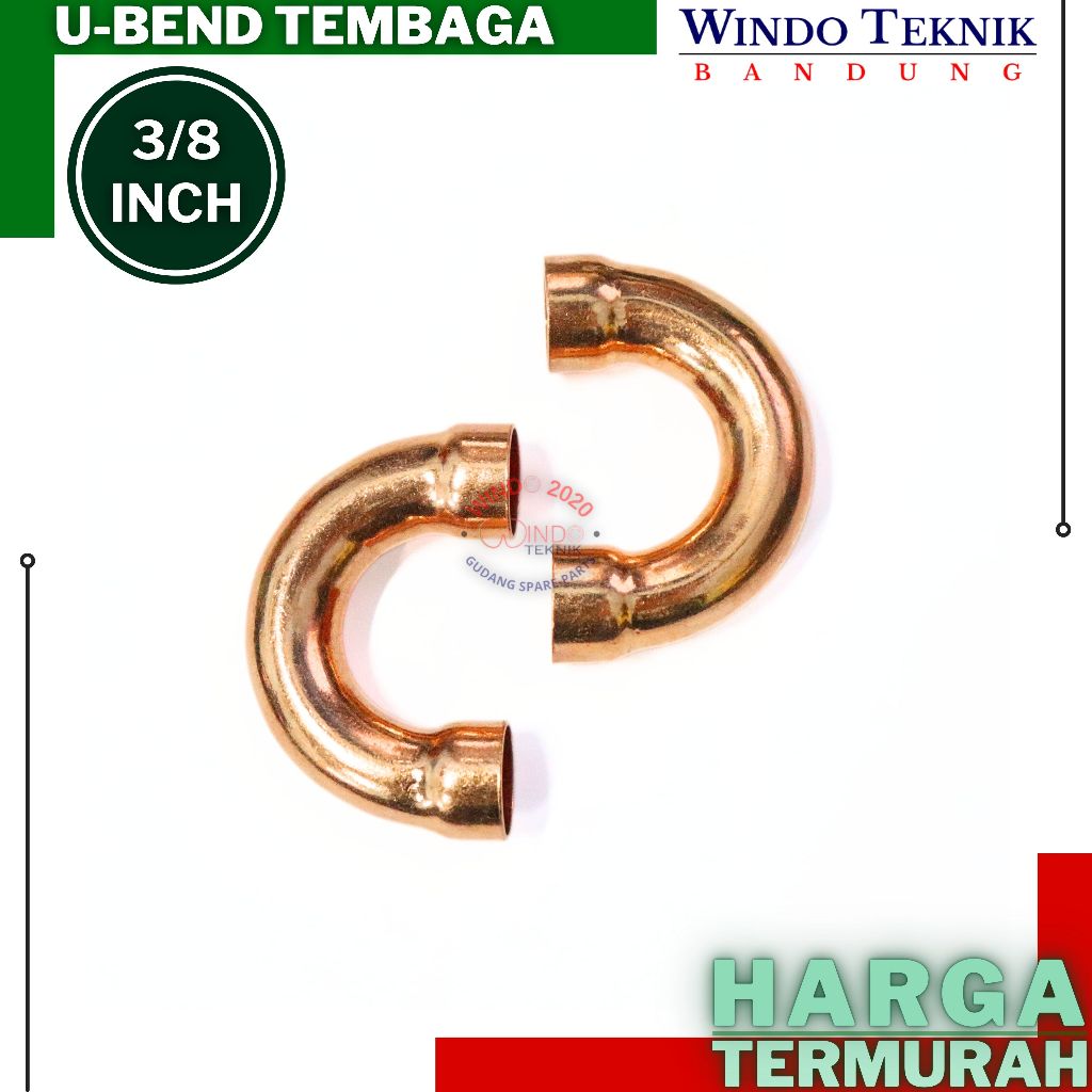 Jual UBEN TEMBAGA 3/8 INCH | U-BEND / UBEN 3/8 / U BEN PIPA 3/8INCH / YUBEN / UBEN EVAP TEMBAGA ...