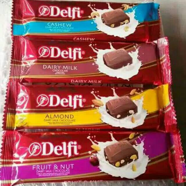 Jual DELFI COKLAT BAR 40 GRAM / 1 BOX ISI 10 / DAIRY MILK - MEDE ...