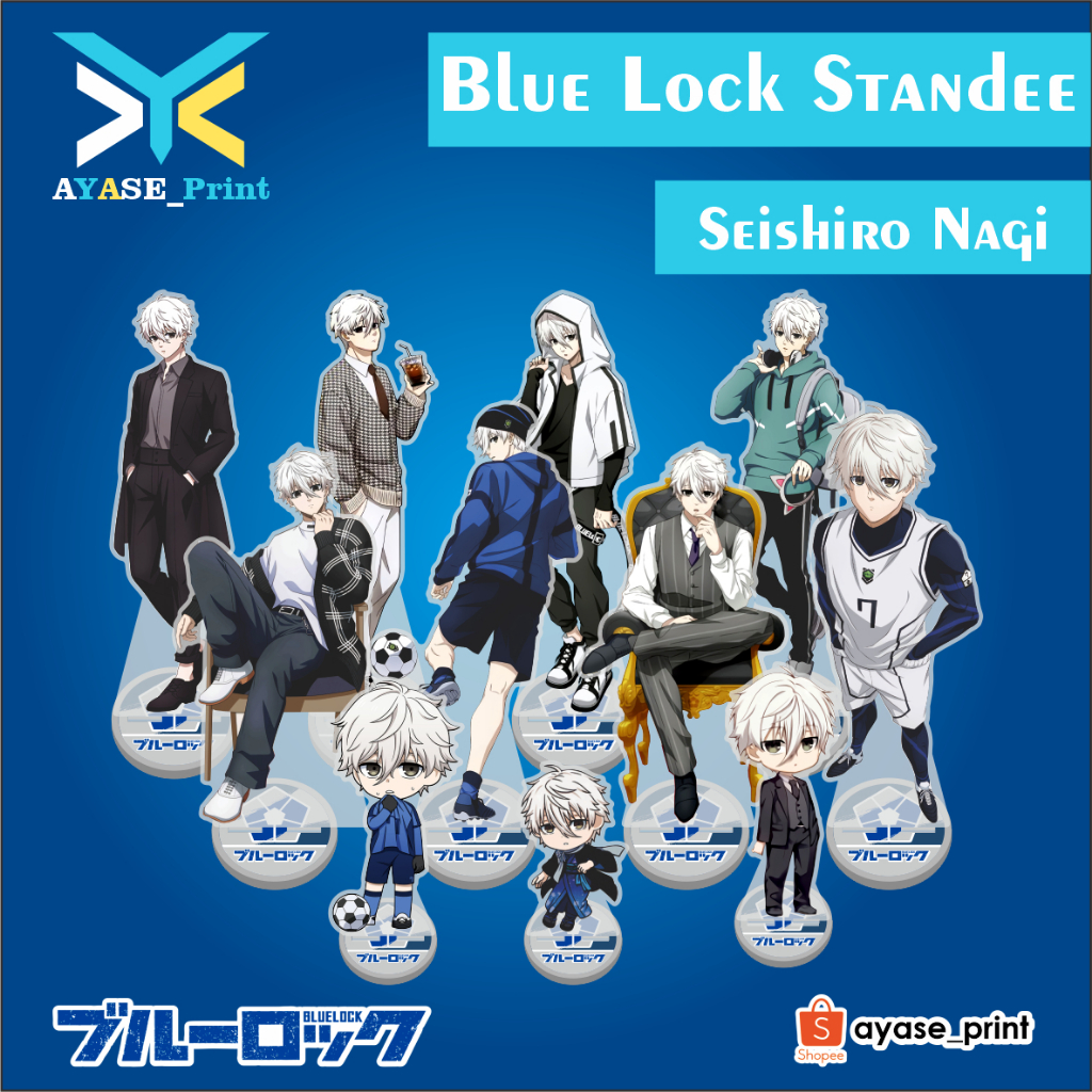 Jual Standee Akrilik BLUE LOCK SEISHIRO NAGI | Shopee Indonesia