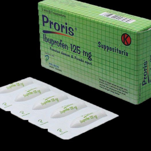 Jual Proris 125mg Suppositoria 5 Suppo | Shopee Indonesia