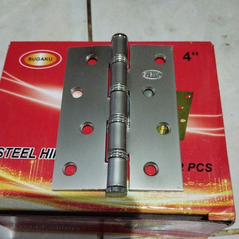 Jual engsel pintu stainless 4 inch | Shopee Indonesia