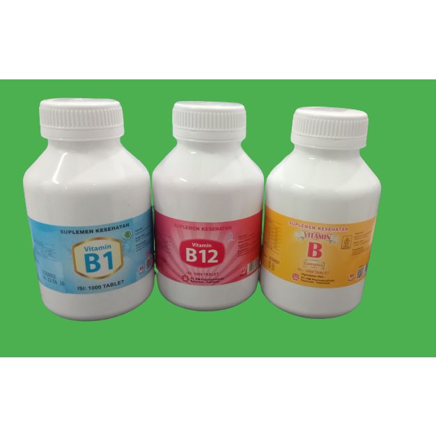 Jual VITAMIN B PIM BOTOL ISI 1.000 (SERIBU) TABLET KALENG | Shopee ...