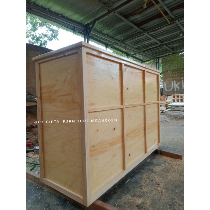 Jual meja kasir meja resepsionis meja customer service jati Belanda ...