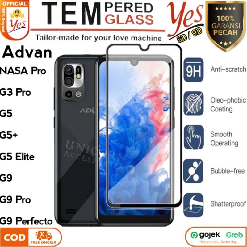 Jual Anti Gores Advan NASA G3 Pro G9 4K Power Perfecto G5 Plus G5 Elite ...