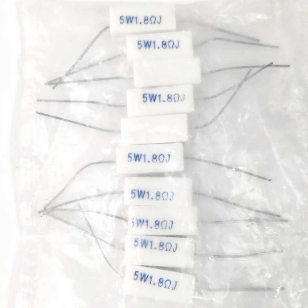 Jual [10pcs] Resistor 5Watt Restan Batu Kapur 10pcs | Shopee Indonesia