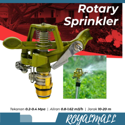 Jual Rotate Sprinkler Spray Nozzle Air Irigasi Taman / Sprinkler ...