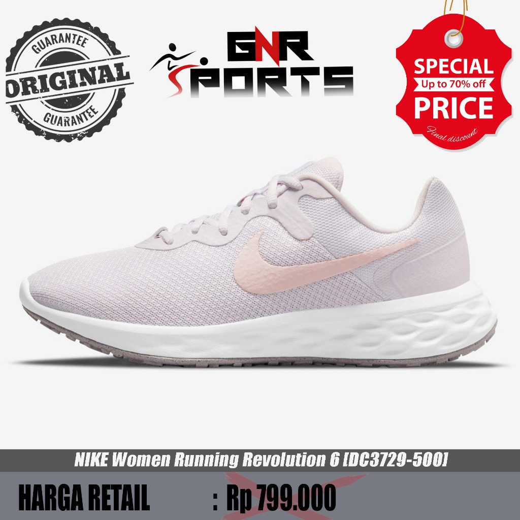 Jual NIKE Women Running Revolution 6 Next Nature Sepatu Lari Wanita ...