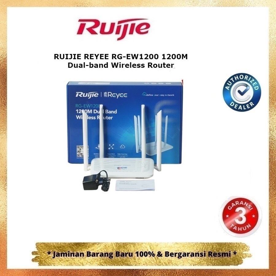 Jual RUIJIE REYEE RG-EW1200 1200M Dual-band Wireless Router RG EW1200 ...