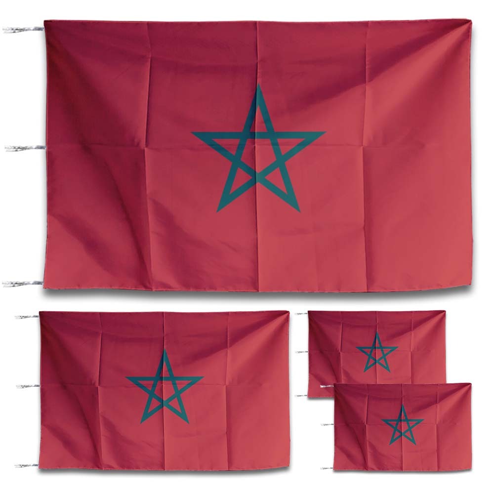 Jual Bendera Maroko, Marocco Flag High Quality | Shopee Indonesia