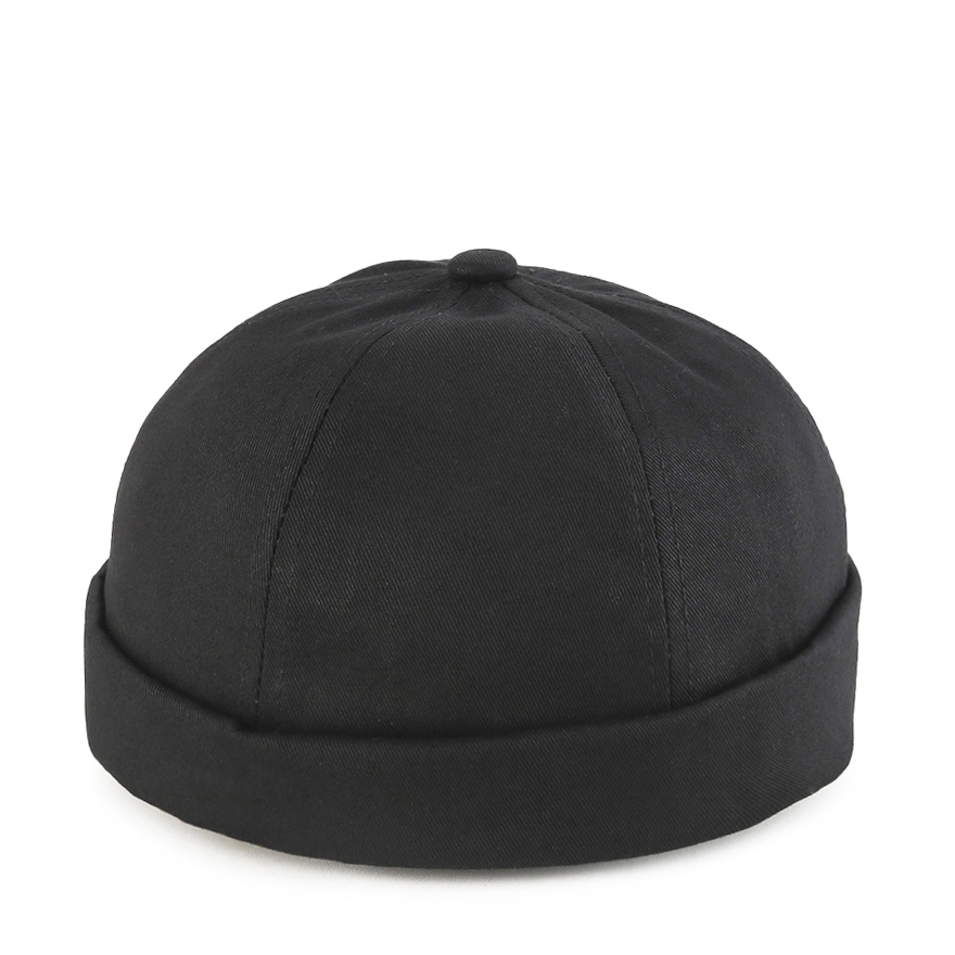 Jual Urban State - Cotton Brimless Baseball Cap - Black | Shopee Indonesia