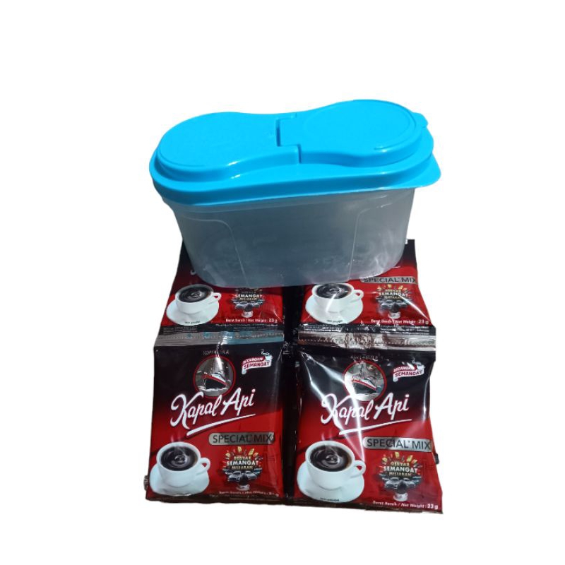 Jual kapal api spesial mix kopi + gula serenceng 10 sachet @23g ...