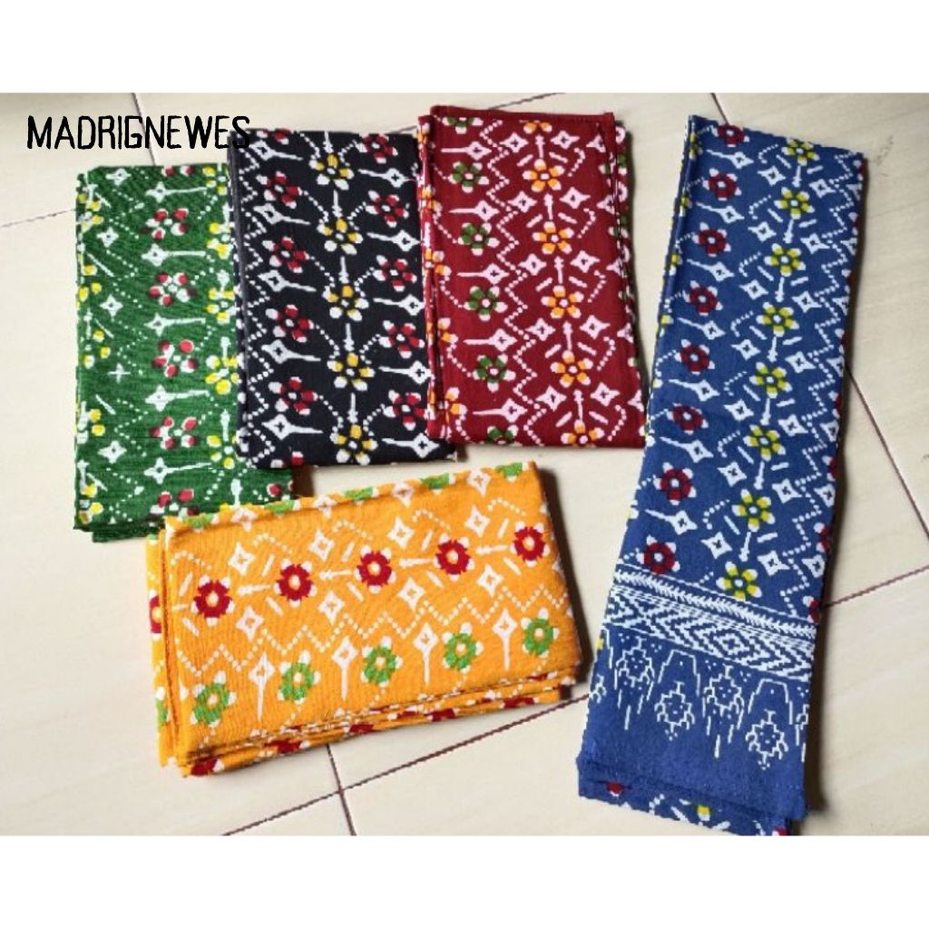 Jual Stagen Cinde Batik 2 Meter Centing Batik Angkin Jumputan Sabuk ...