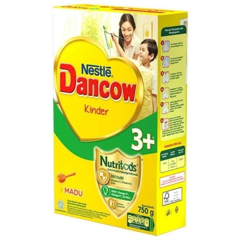 Jual Nestle Dancow Nutritods 3+ Madu 750gr - Susu Pertumbuhan Tahap 3 ...