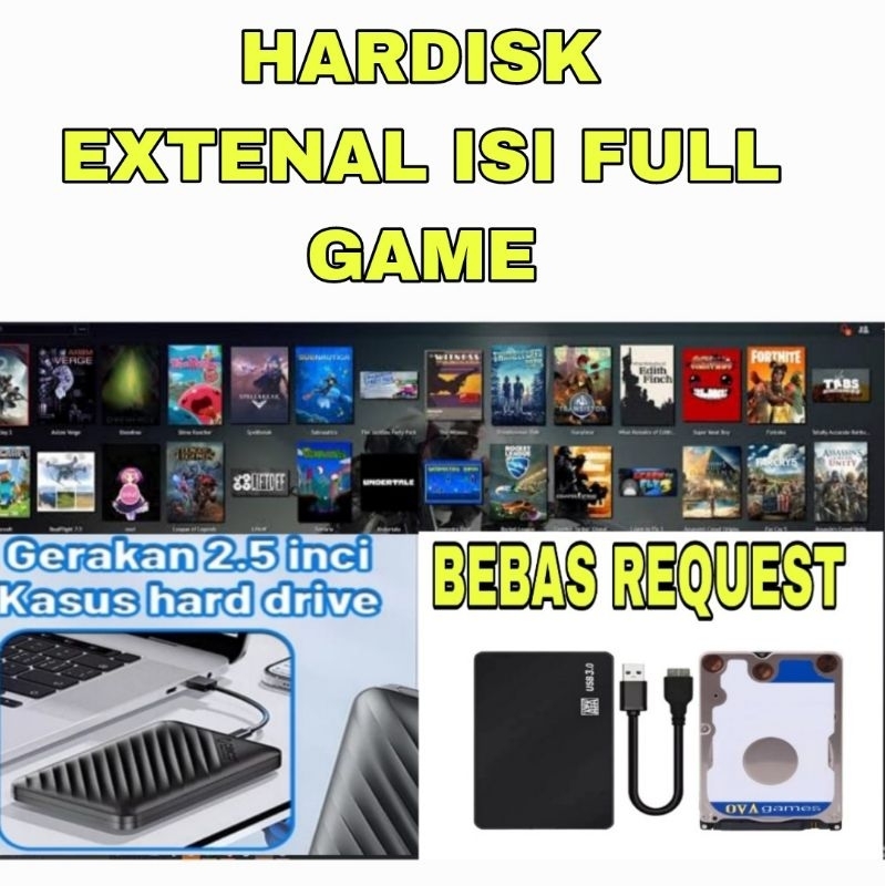 Jual Hdd EXTERNAL ISI FULL GAME PC | Shopee Indonesia