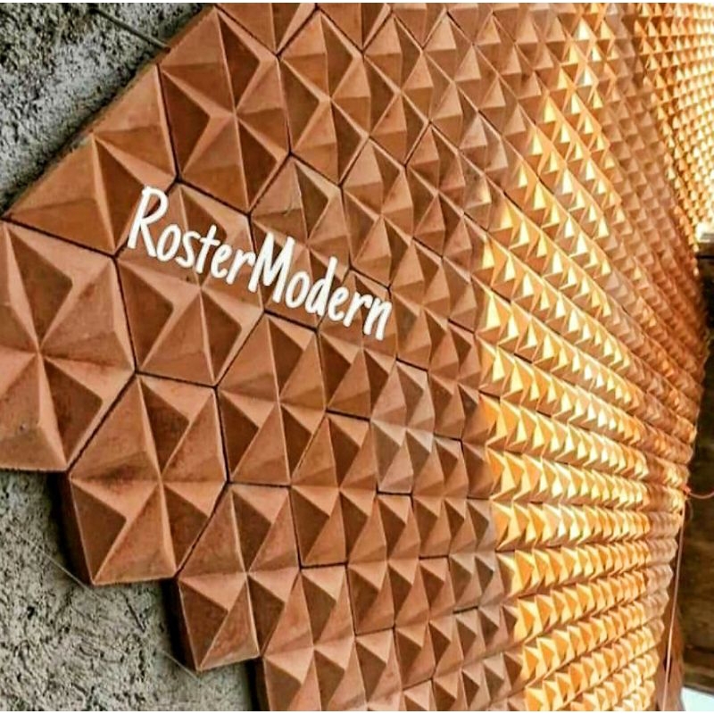 Jual roster tempel, roster dinding, roster hexagonal(20x20cm) | Shopee ...