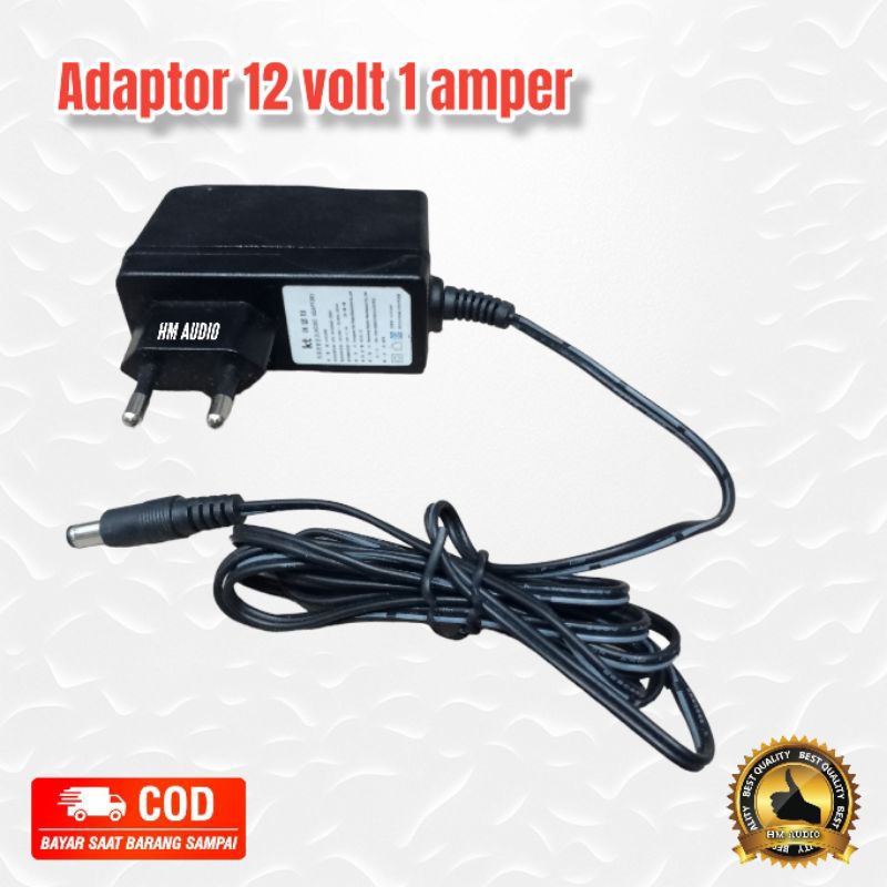 Jual Adaptor 12 volt 1 amper korea | Shopee Indonesia