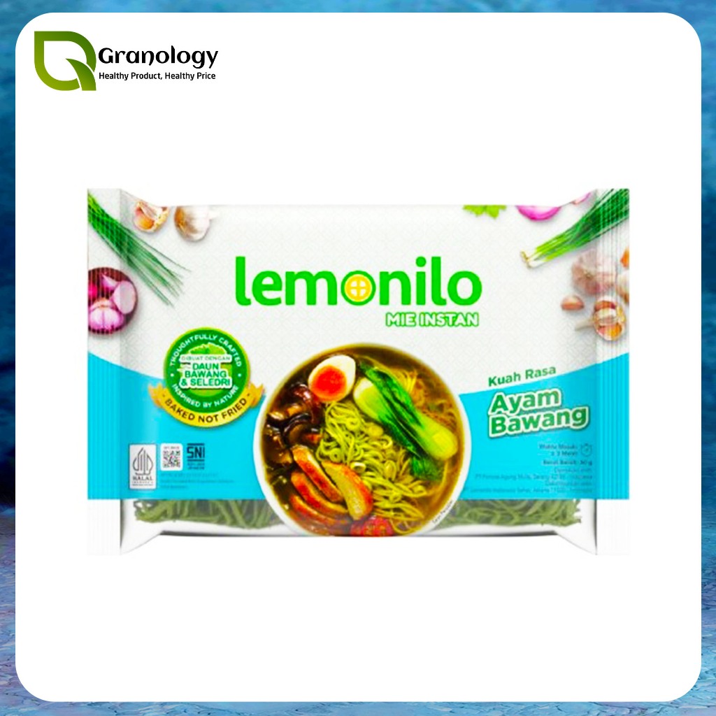 Jual Lemonilo Mie Kuah Instant Rasa Ayam Bawang / Mie Instant Sehat 1 ...