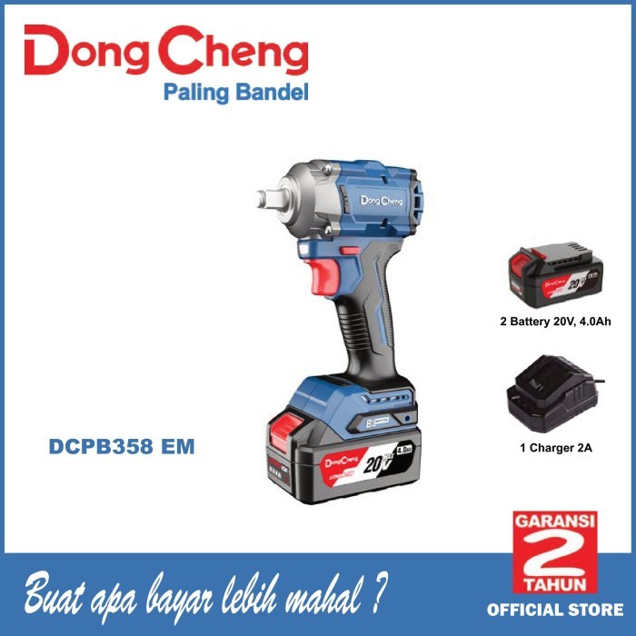 Jual Dongcheng Mesin Pembuka Baut DCPB358 EM / dcpb358 em | Shopee ...