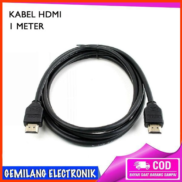 Jual Kabel HDMI To HDMI Kabel Receiver Set Top Box Panjang Kabel 1 ...
