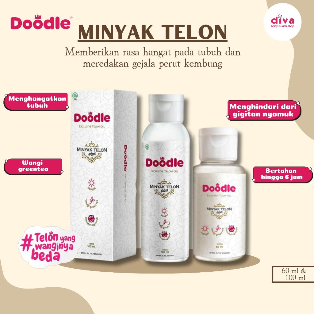Jual MINYAK TELON Doodle Exlusive Telon Oil Netto 60 Ml dan 100 Ml ...
