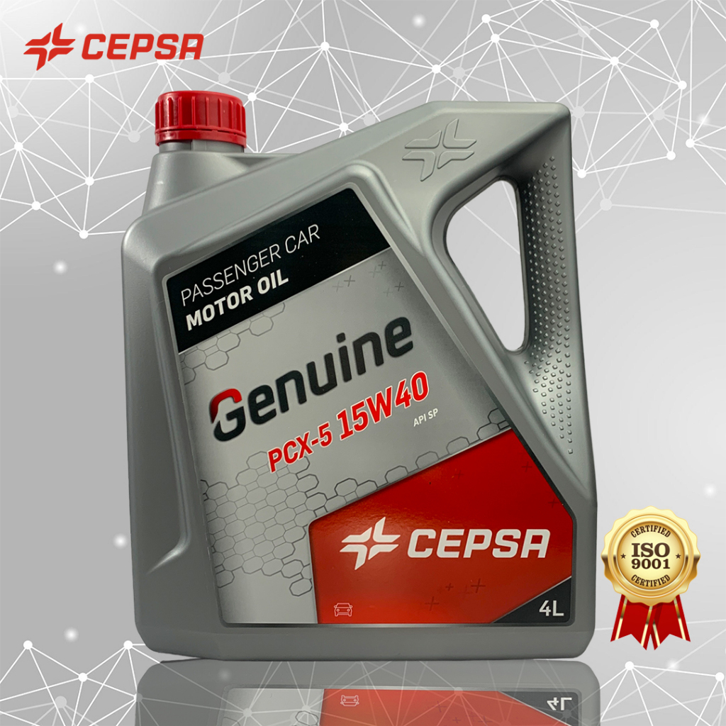 Jual Oli Mobil SAE 15W 40 4 Liter CEPSA Genuine | Shopee Indonesia