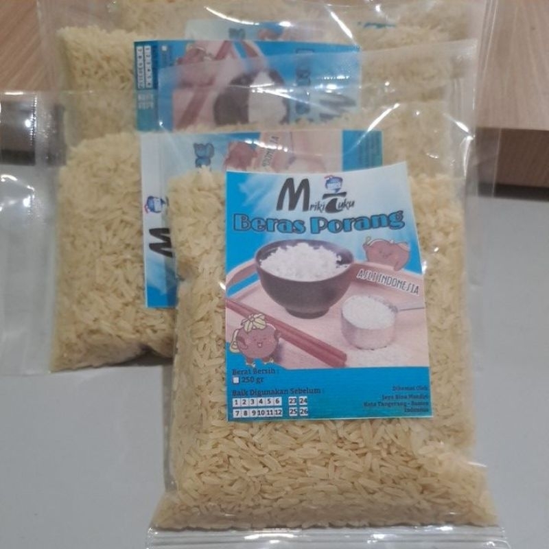 Jual BERAS PORANG ORIGINAL 250 gram | Shopee Indonesia