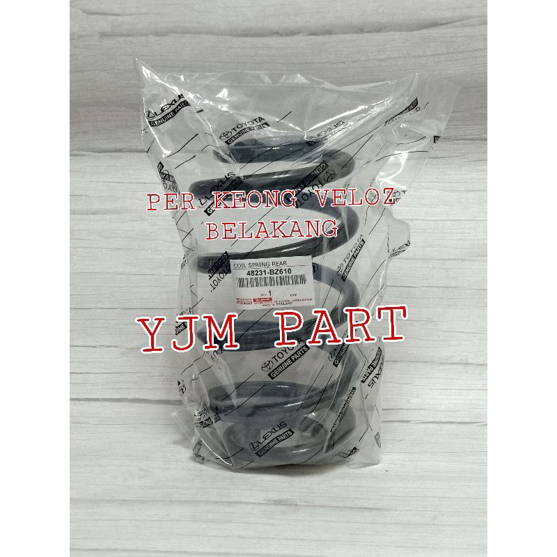 Jual PER KEONG BELAKANG COIL SPRING BELAKANG REAR ALL NEW TOYOTA AVANZA ...
