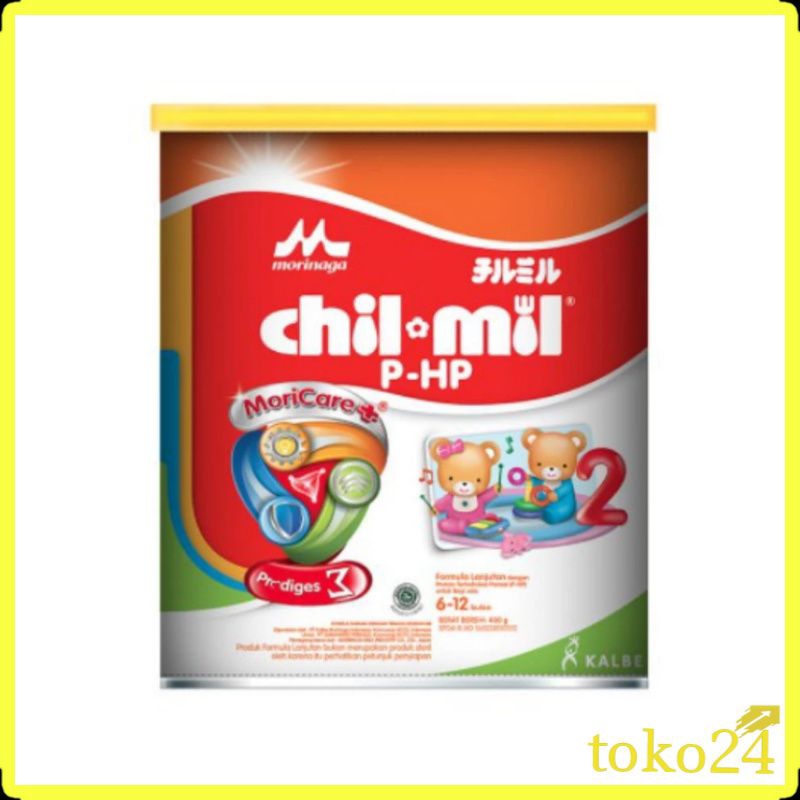 Jual Morinaga Chil-Mil P-HP 2 400 gr Susu Bayi 6 - 12 Bulan | Shopee ...