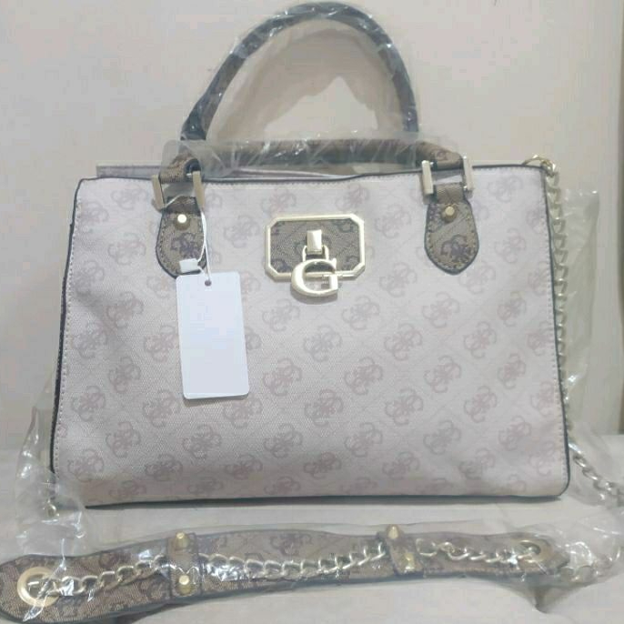 Jual Guess Top Handle Bag Tas Kerja Kantor Jalan 3 Ruang Besar Luas Ada ...