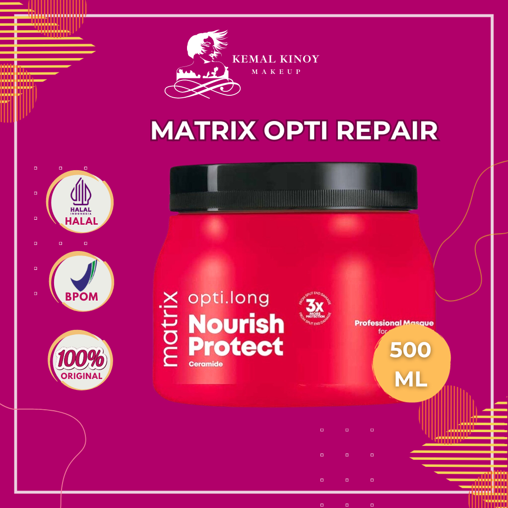 Jual MATRIX OPTI REPAIR 500ML | Rambut Lurus yang Terlihat Indah ...