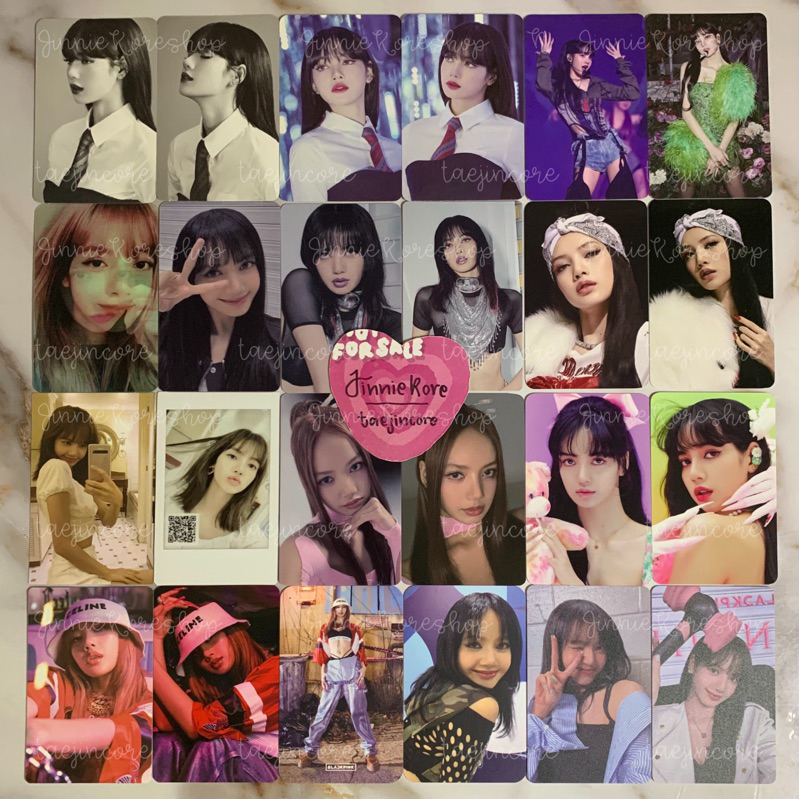 Jual BLACKPINK LISA OFFICIAL PHOTOCARD THE SHOW CD DVD LENTICULAR LUCKY ...