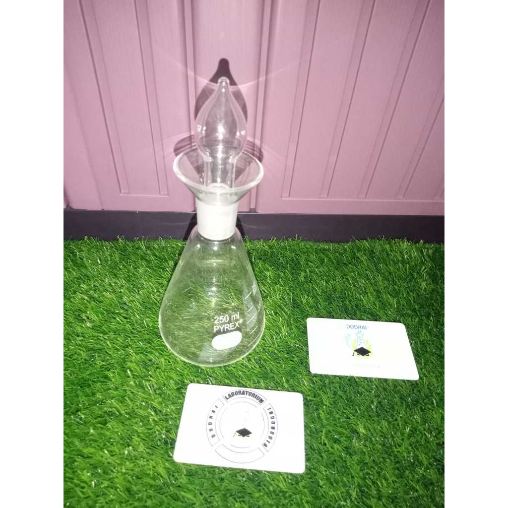 Jual Labu Yodium / Iodine Flask / Erlenmeyer Iodine Pyrex 250 ml ...