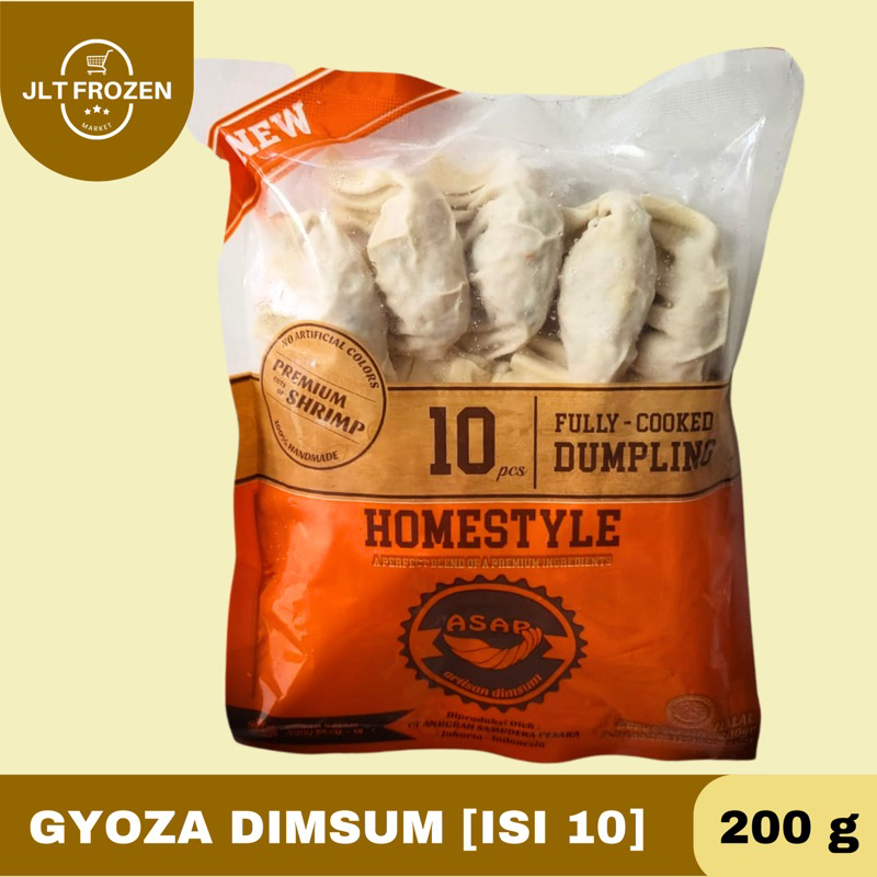 Jual Gyoza Dimsum Homestyle Dumpling Udang Ayam Pangsit Goreng - 10 pcs ...