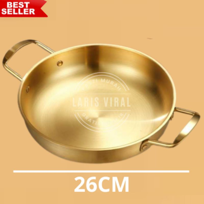 Jual Panci Masak Korean Ramen Ramyeon Noodle Soup Pot Stainless Steel ...
