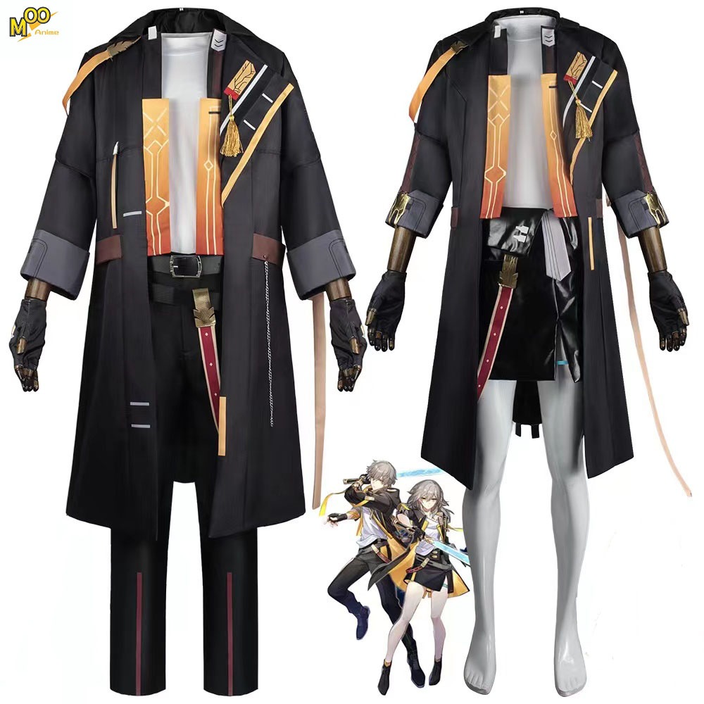 Jual Honkai: Star Rail Male and female Trailblazer cosplay costume ...